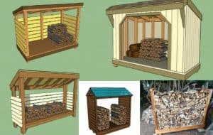 54 Firewood Shed Designs, Ideas, and Free Plans [+ Bonus]