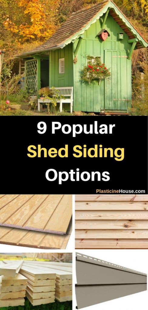 9 Popular Shed Siding Options [#2 is My Favorite]