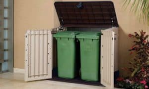 Best Outdoor Garbage Can Storage Sheds and Enclosures