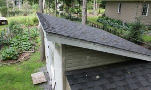 How to Finish the Top Edge of a Shed Roof