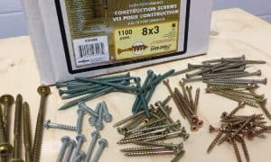 What Size Screws to Use for Decking Boards, Frame, Railings?