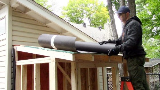 How to Properly Install Roofing Felt on a Shed, Garage or House