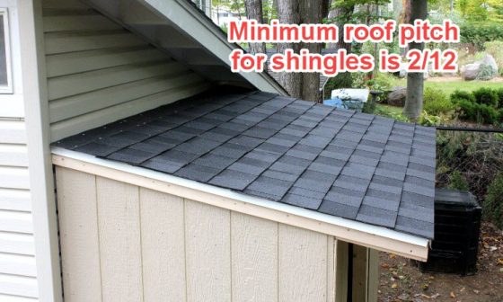 What is the Minimum Roof Pitch for Shingles