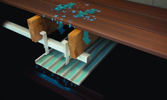 Under Deck Drainage System Options
