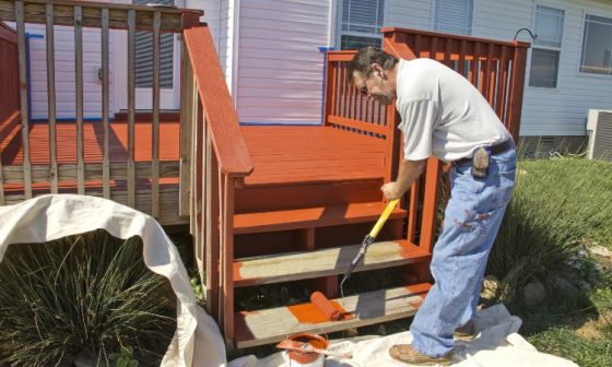 Can You Paint Over Stained Deck?